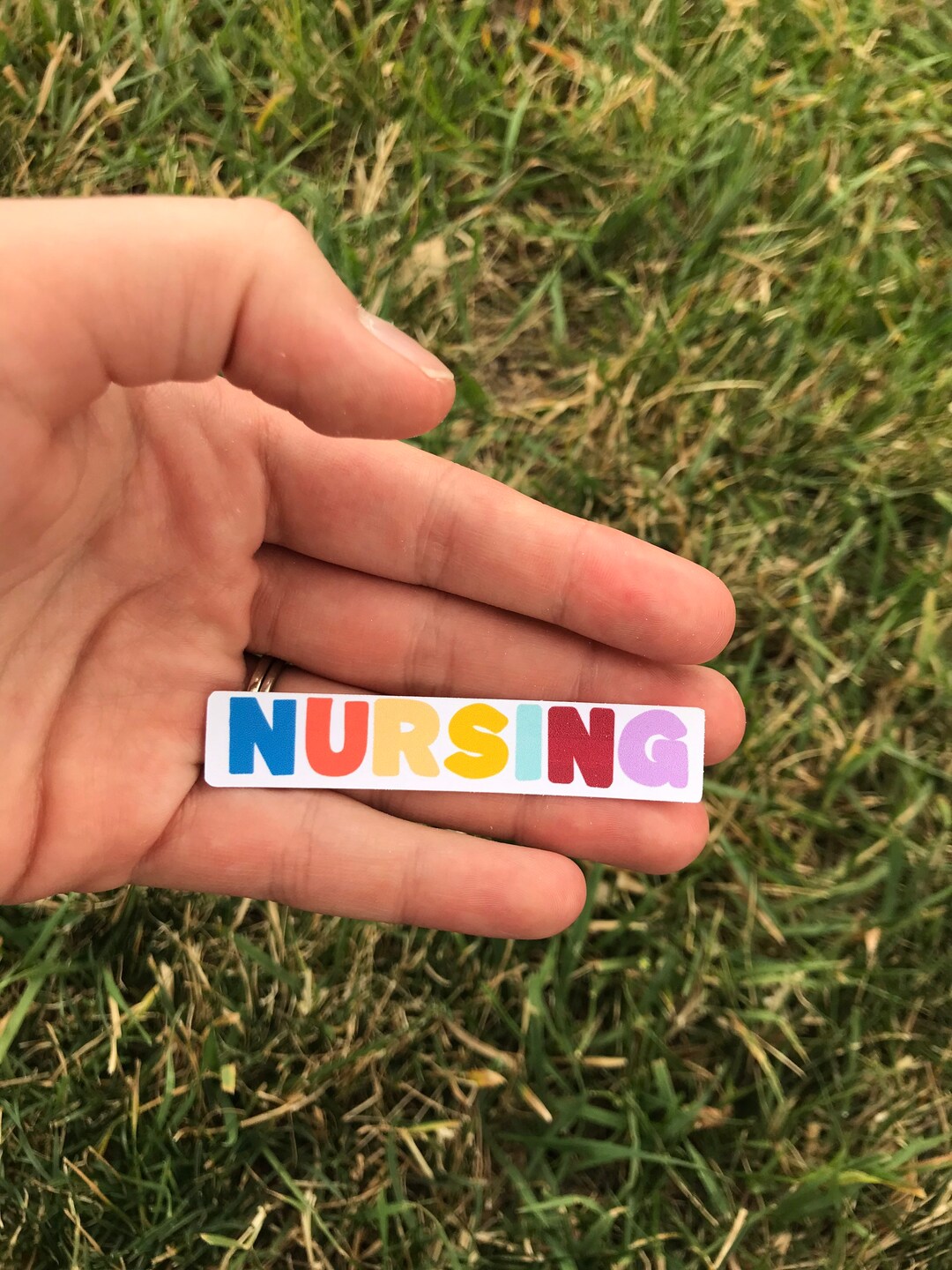 Nursing Sticker - Etsy