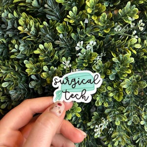 Surgical/operating Room Tech Healthcare Sticker - Etsy