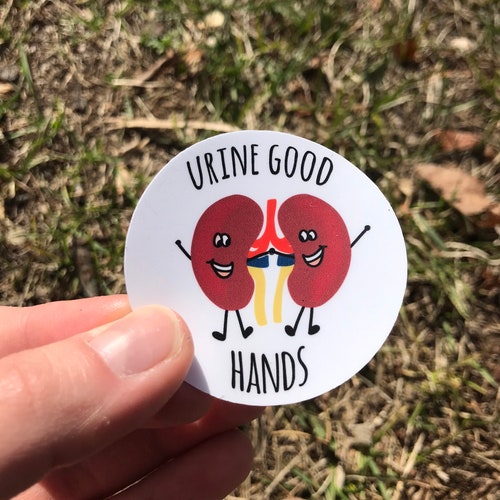 Urine Good Hands Sticker or Magnet Urology Urine Assay - Etsy