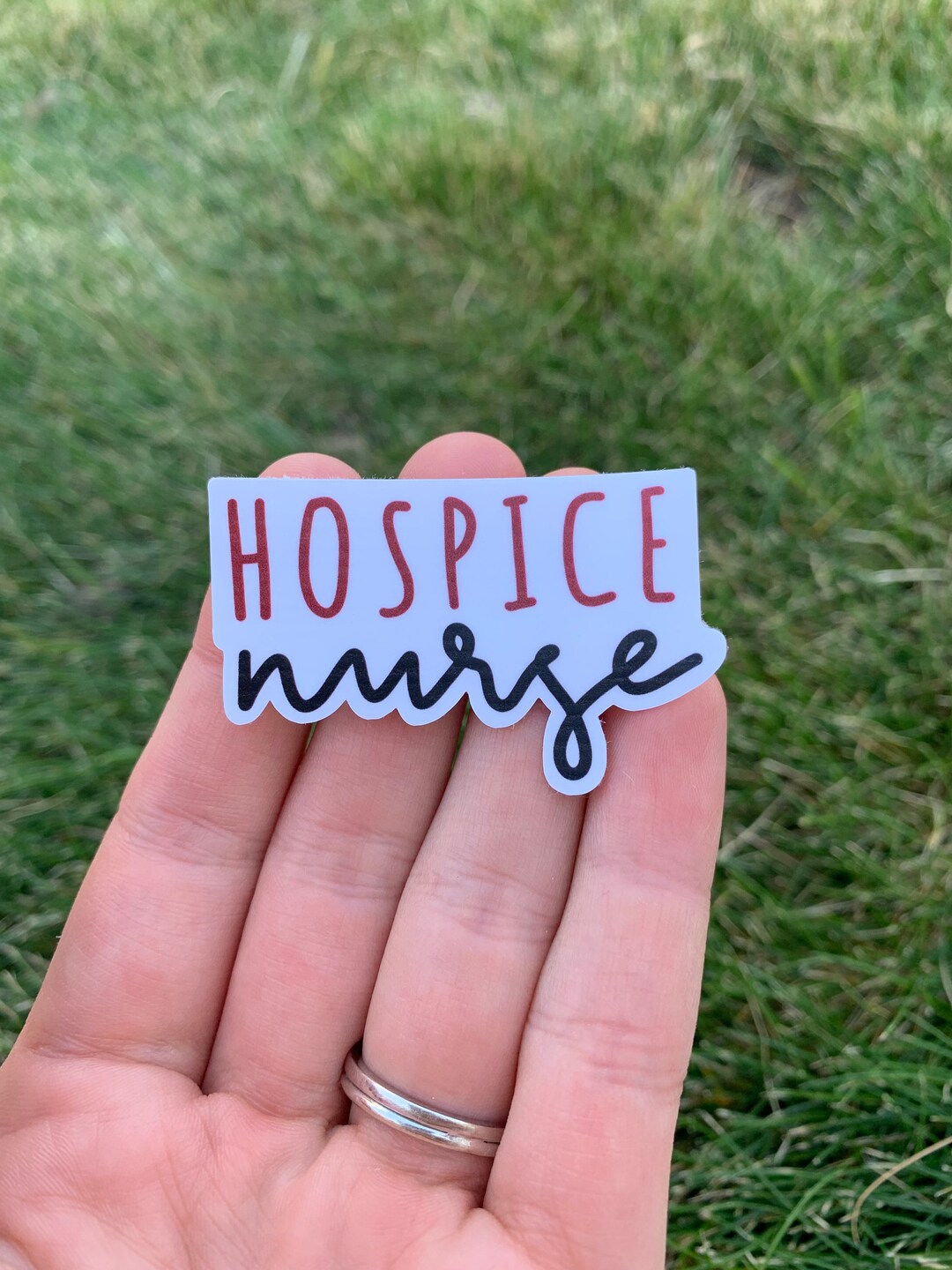 Hospice Nurse Healthcare/nursing Sticker - Etsy