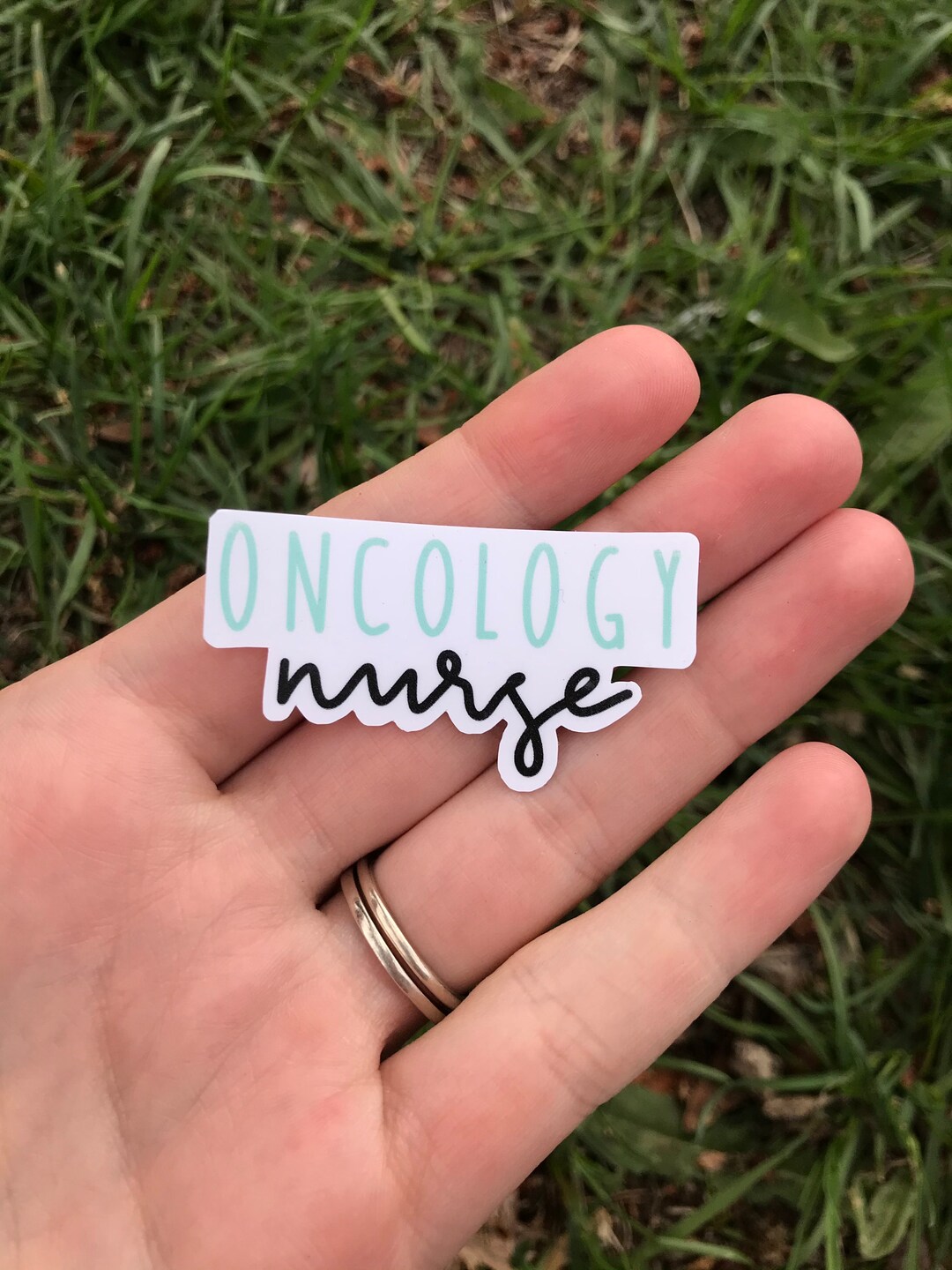 Oncology Nurse Sticker - Etsy