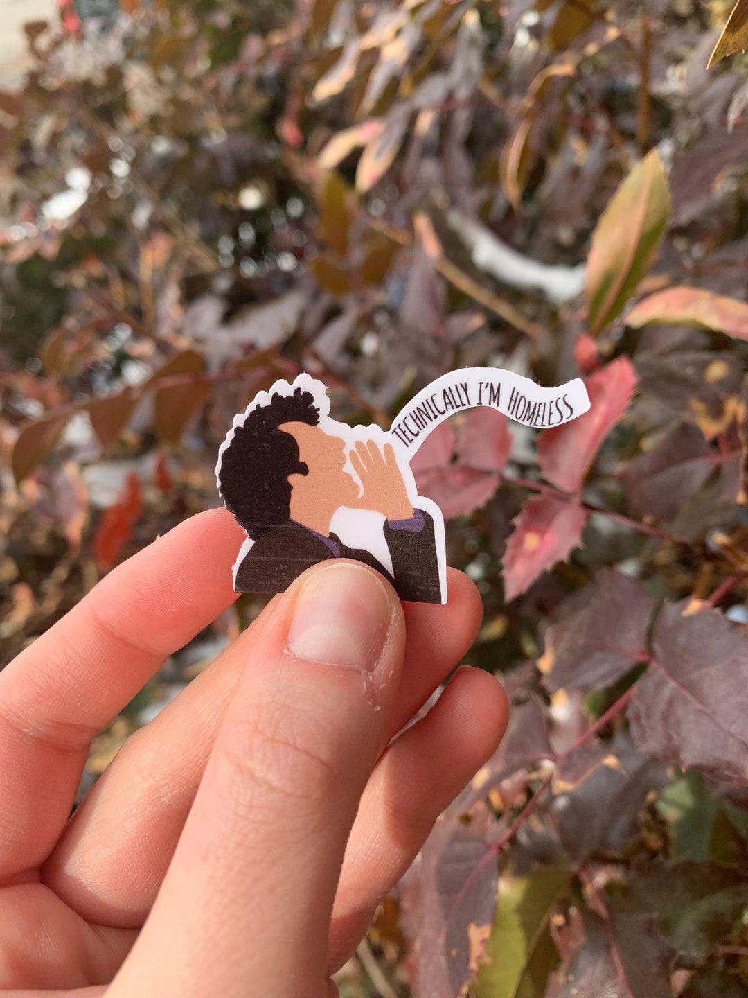 Technically I'm Homeless Jean Ralphio Parks and Rec - Etsy