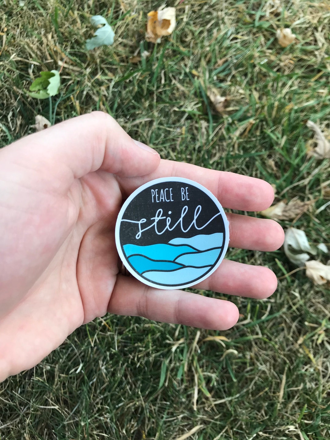 Peace Be Still Sticker - Etsy