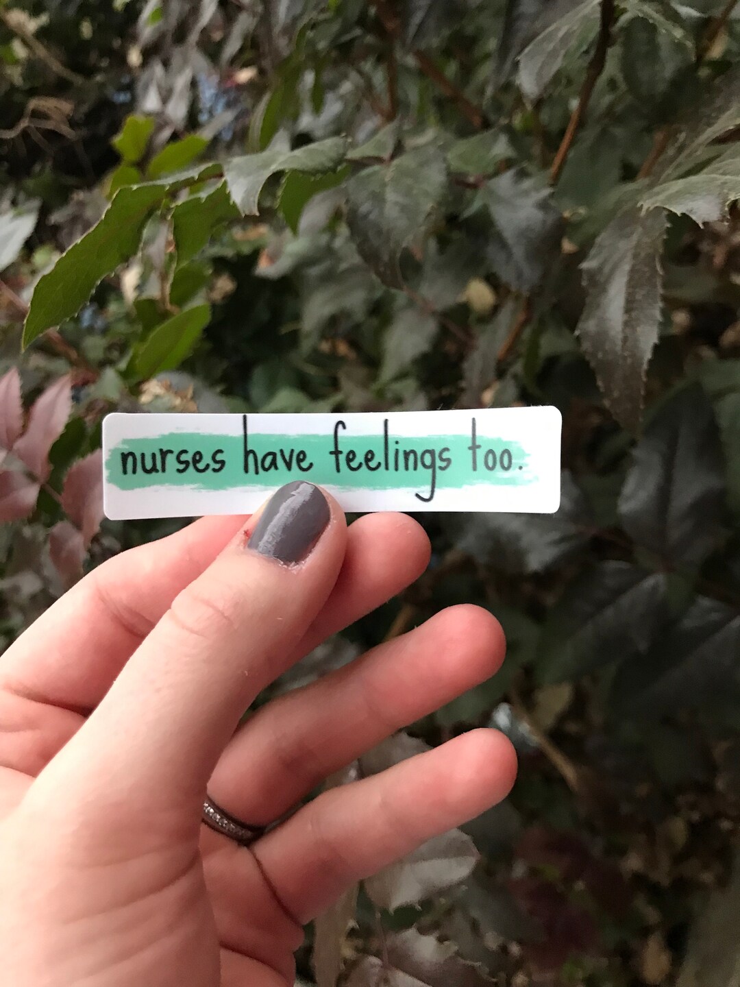 Nurses Have Feelings Too Healthcare/nursing Sticker - Etsy