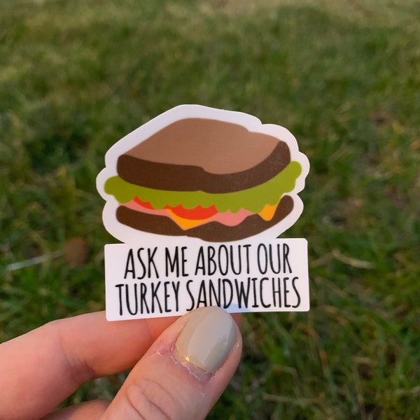Sandwiches Decal - Etsy