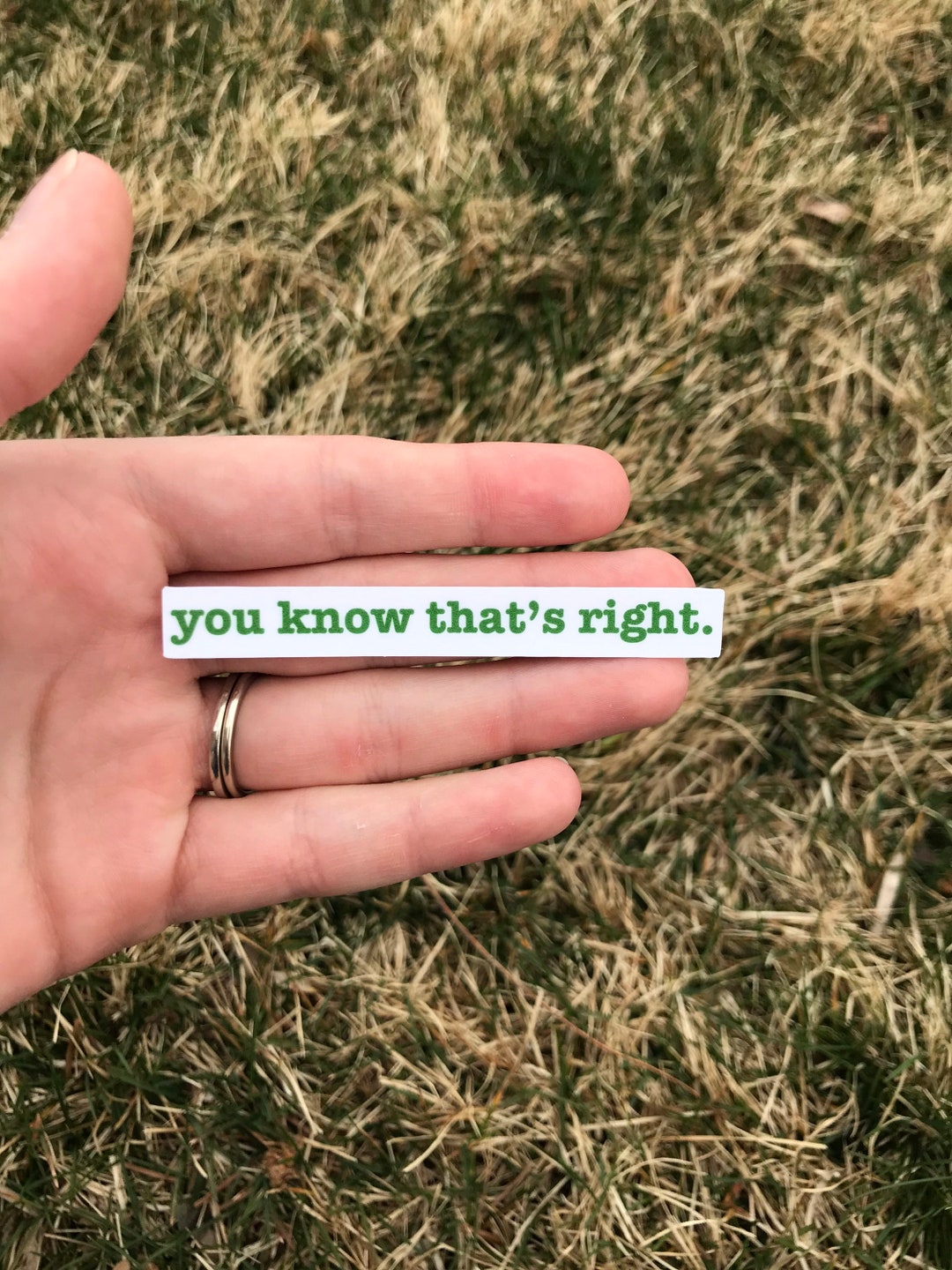 You Know Thats Right Psych Sticker - Etsy