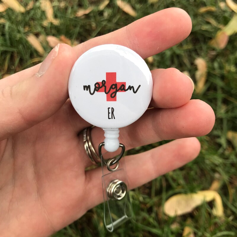 Er Nurse Badge Reel - Etsy