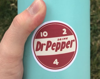 Dr Pepper Logo Sticker - Etsy
