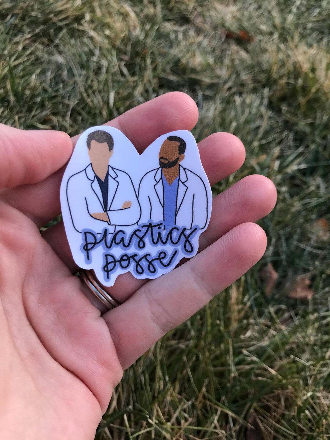 Plastics Posse Grey's Anatomy Sticker - Etsy