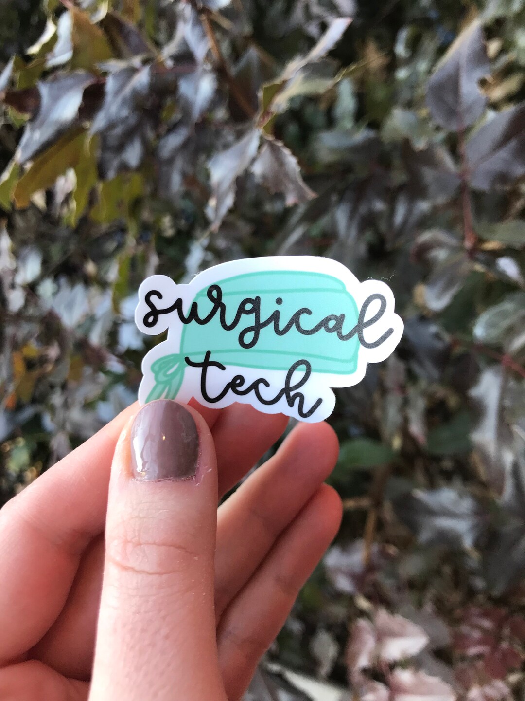 Surgical/operating Room Tech Healthcare Sticker - Etsy