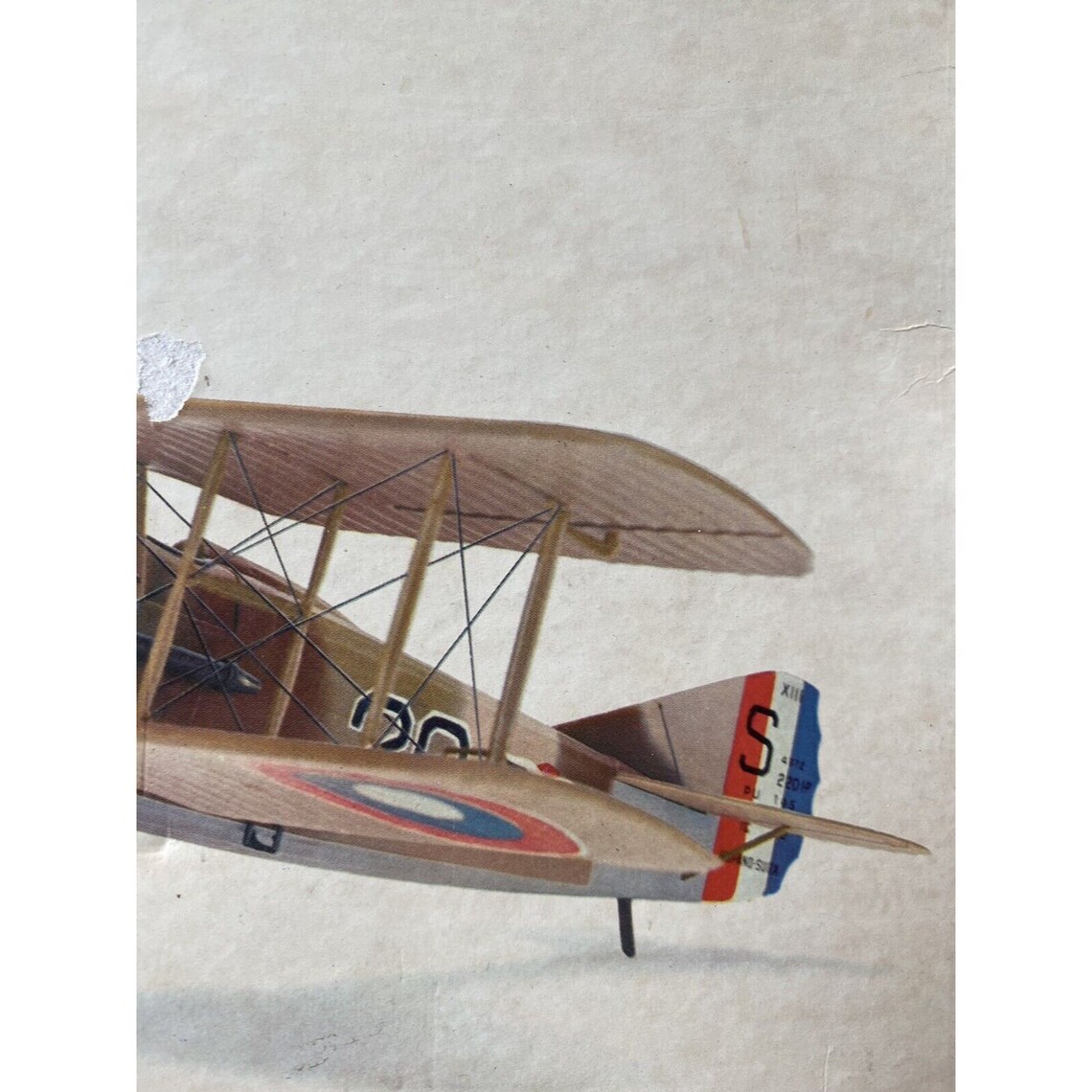 Vtg Revell Inc.1965 Frank Luke's Spad XIII Model Plane - Etsy