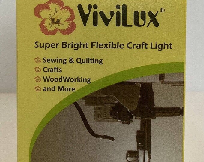 Vivilux Flexible Rechargeable Cordless Craft LED Light Brand New Super ...