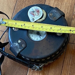 Vintage DETEX GUARDSMAN Watchclock Leather Case and Strap Antique - Etsy