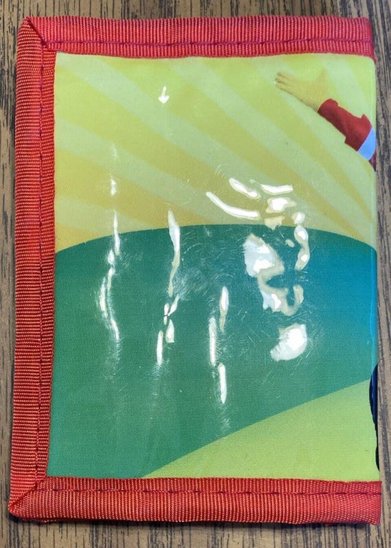 Ronald McDonald Trifold Wallet McDonald’s Yellow Red … - Gem