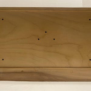 1960's Vintage Wooden Dovetail Rooster Chicken Bread Box Cutting Board ...