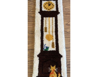 Latch Hook Rug Clock - Etsy