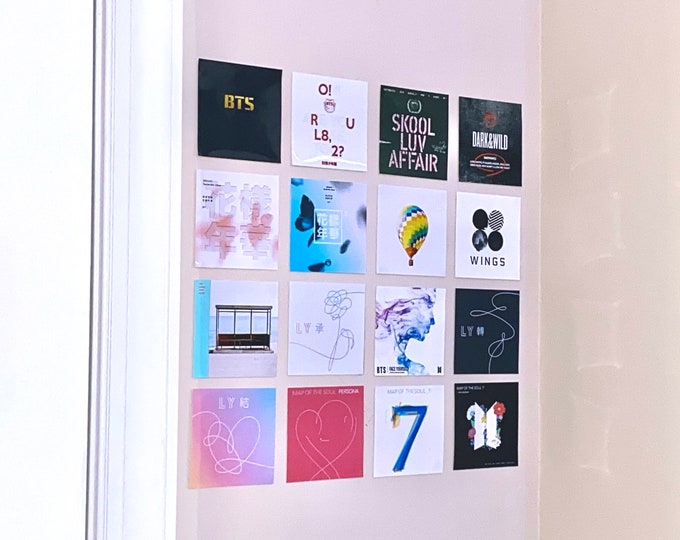 BTS Album Covers Photo Prints for Wall Decor - Etsy