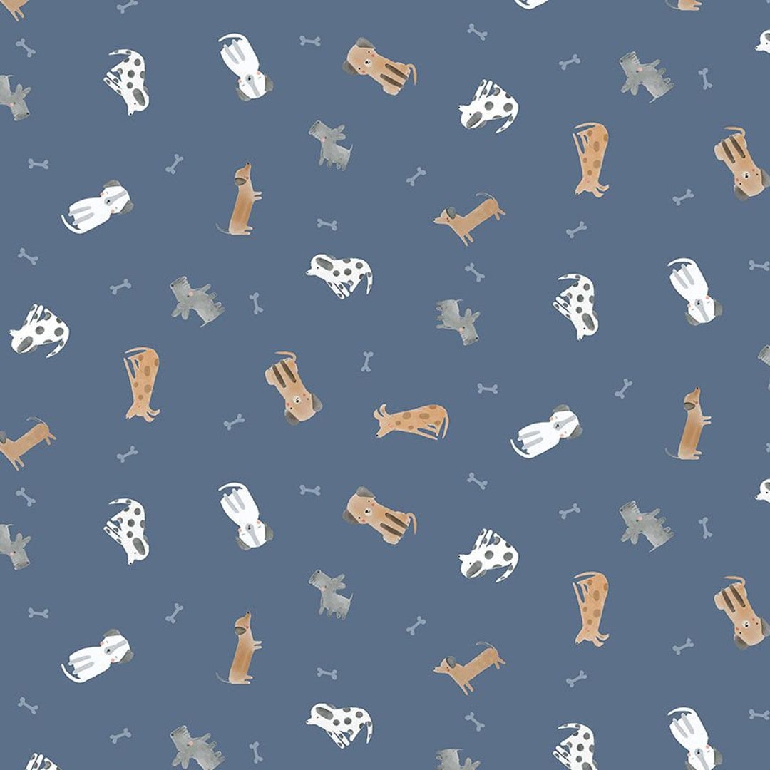 Dear Stella - Paws & Reflect - the Ultimutts - Orion - Half Yard - Etsy
