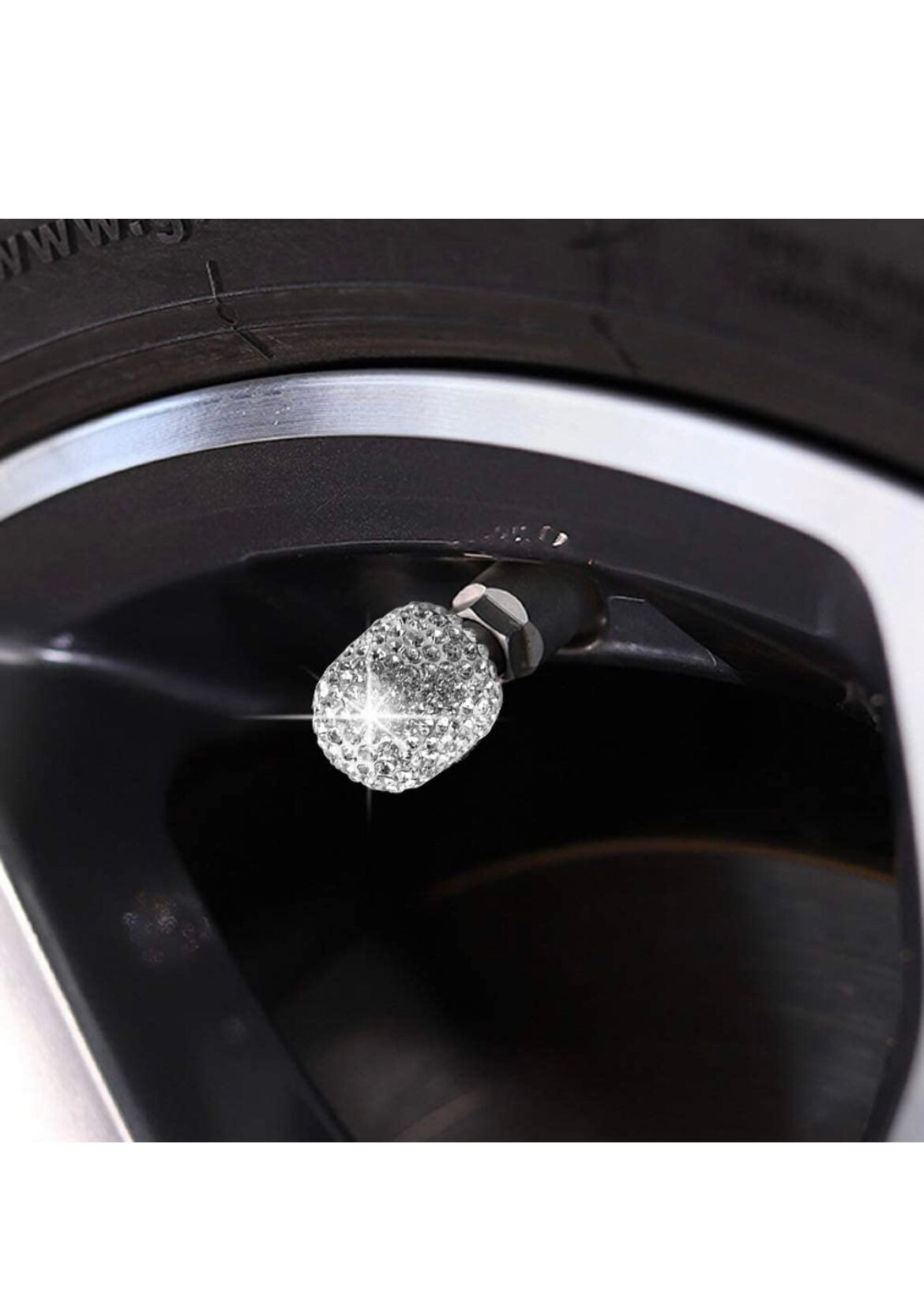 BLING SET 2 Frames & Tire Caps Steering Wheel Cover | Etsy