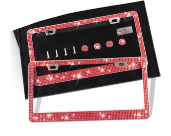 Ruby Red Plate - Etsy