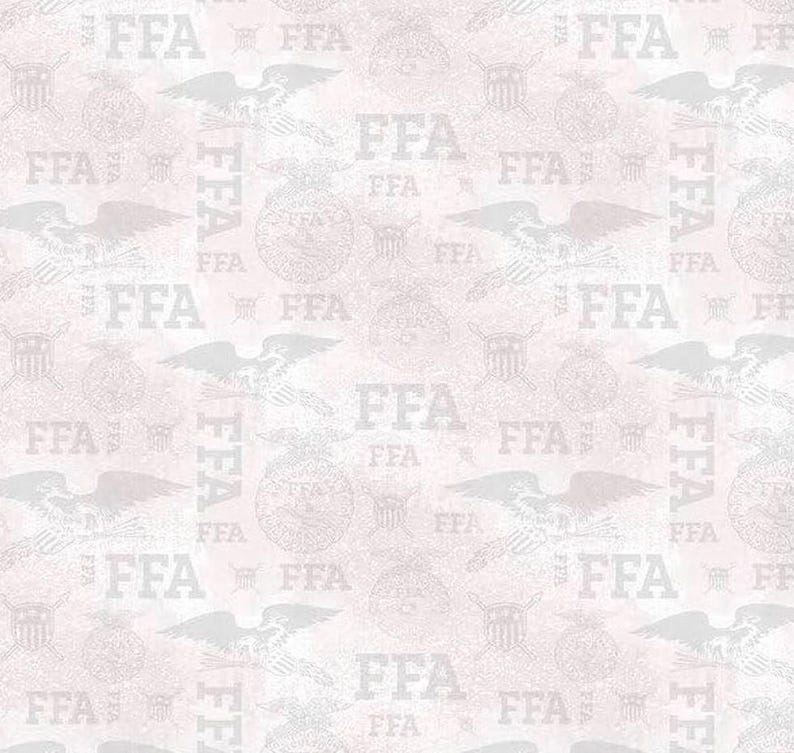 FFA Emblems Logo Fabric - Etsy