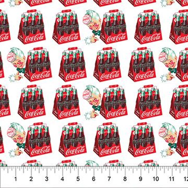 Coca-cola by Northcott Fabrics - Etsy