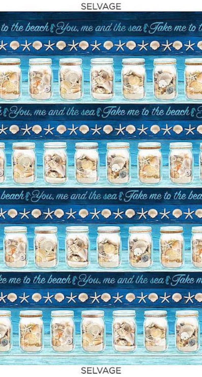 Beach Blue by Timeless Treasures - Etsy