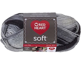 Red Heart Variegated Yarn - Etsy