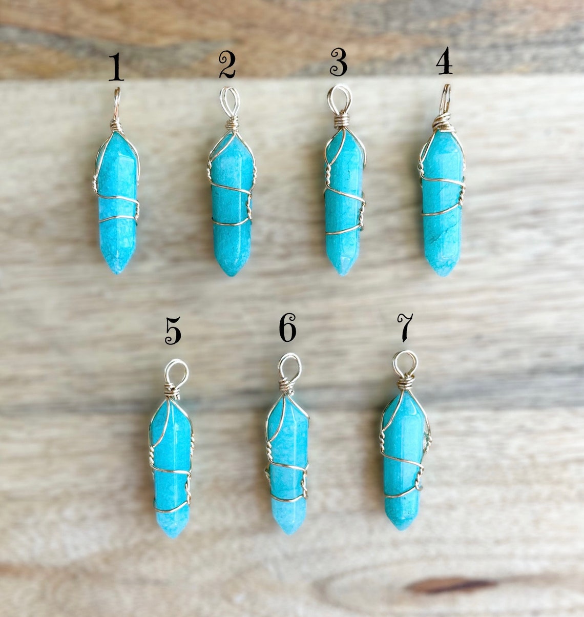 Amazonite Necklace Amazonite Pendant Amazonite Jewelry - Etsy