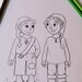 Coloring Page - Hubbe & Lubbe - Etsy