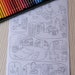 Coloring Pages - BUNDLE OF FOUR! - Etsy