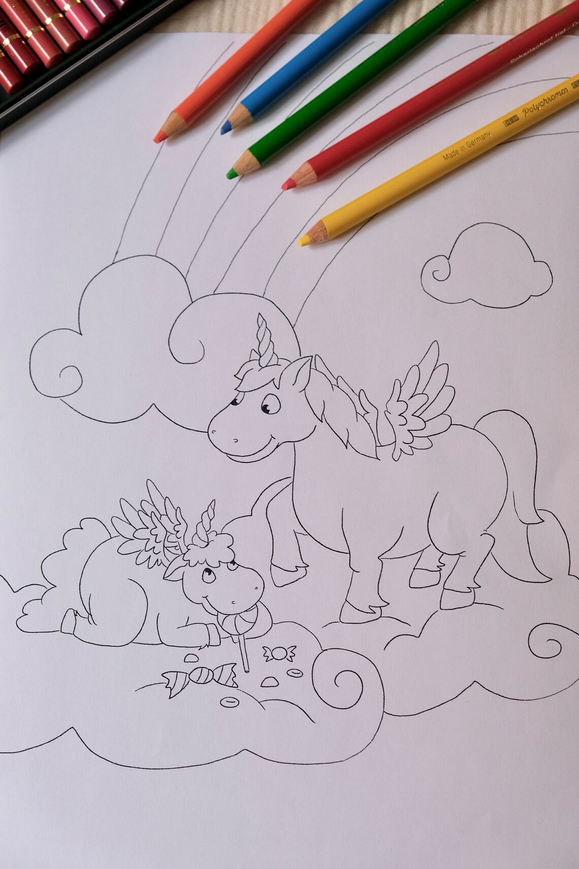 Coloring Pages - Characters for Kids Bundle of 5 - Etsy