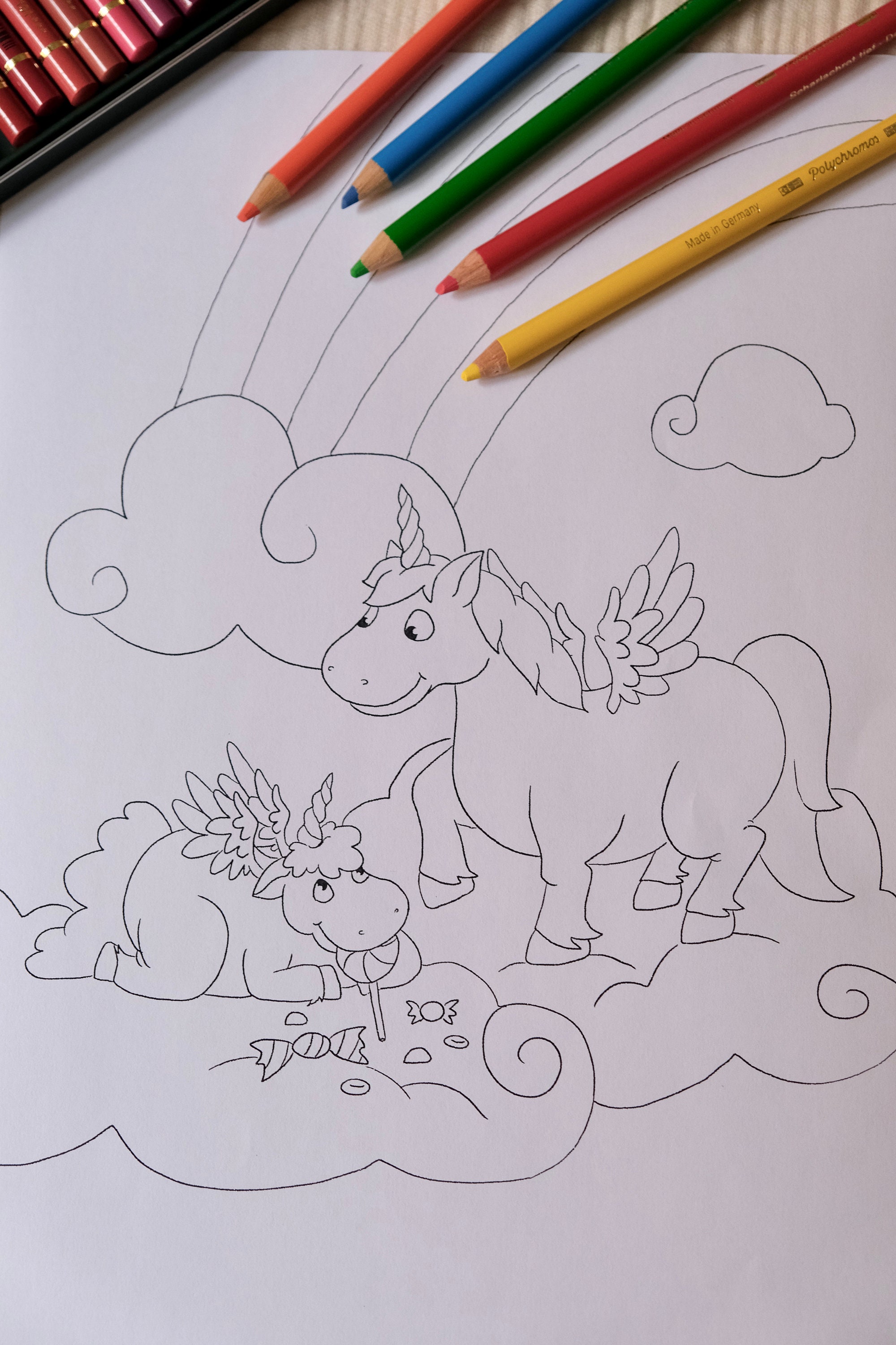 Coloring Pages - Characters for Kids Bundle of 5 - Etsy