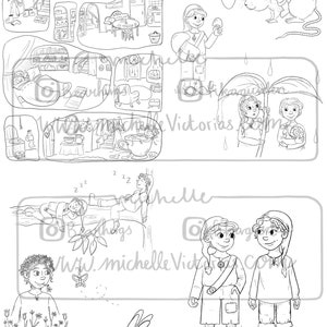 Coloring Pages - BUNDLE OF FOUR! - Etsy