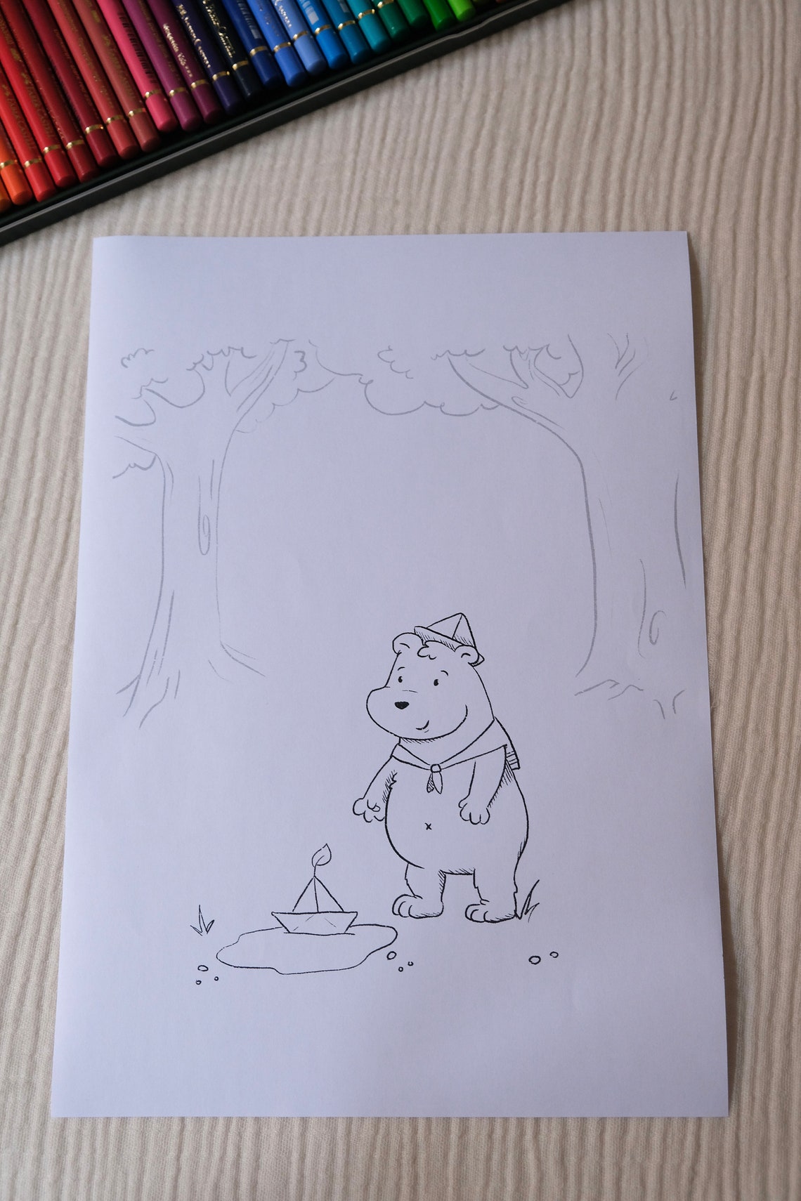 Coloring Pages - Characters for Kids Bundle of 5 - Etsy