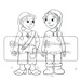 Coloring Page - Hubbe & Lubbe - Etsy