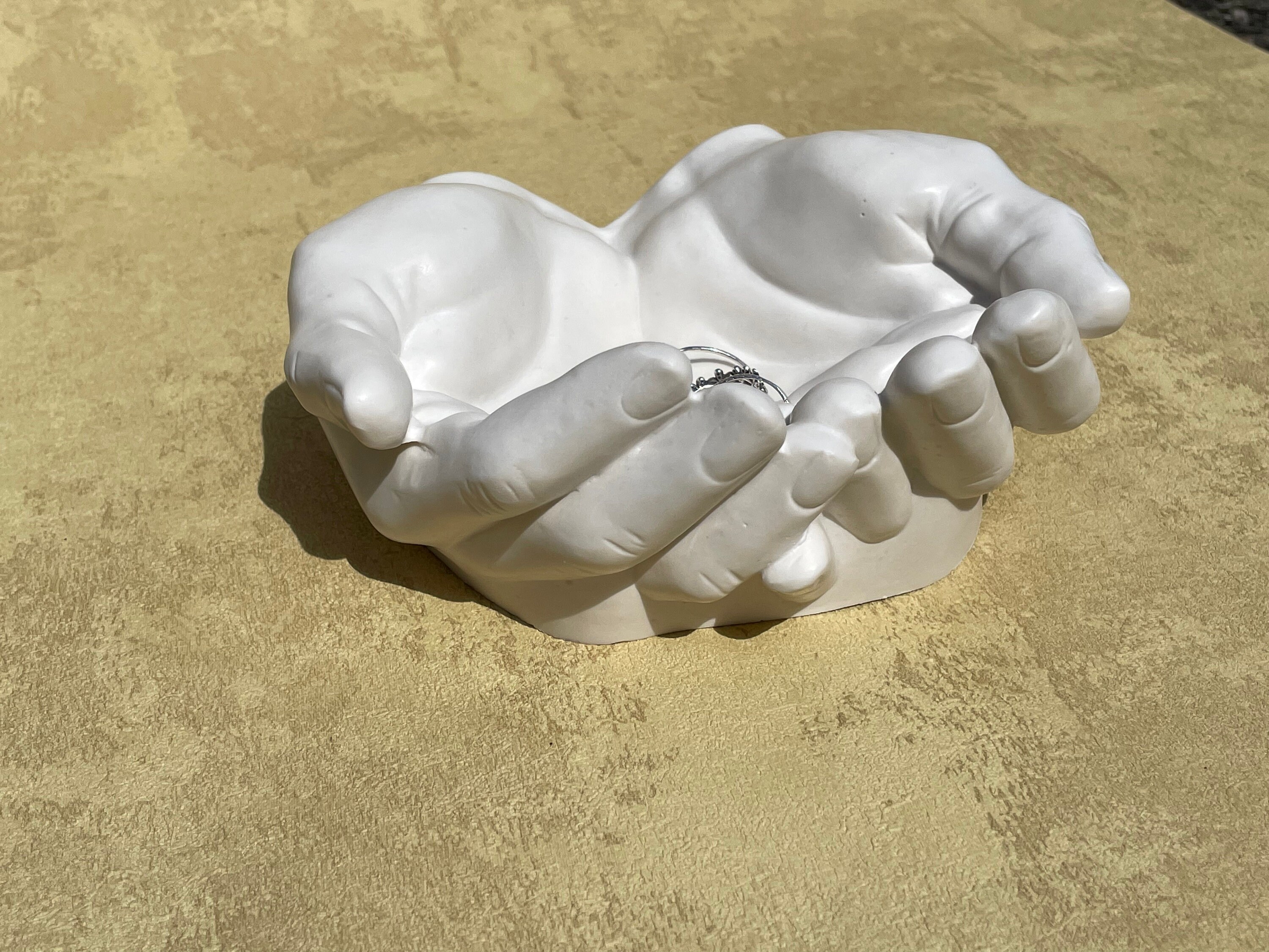 Hands planter custom made colour candle holder trinket | Etsy