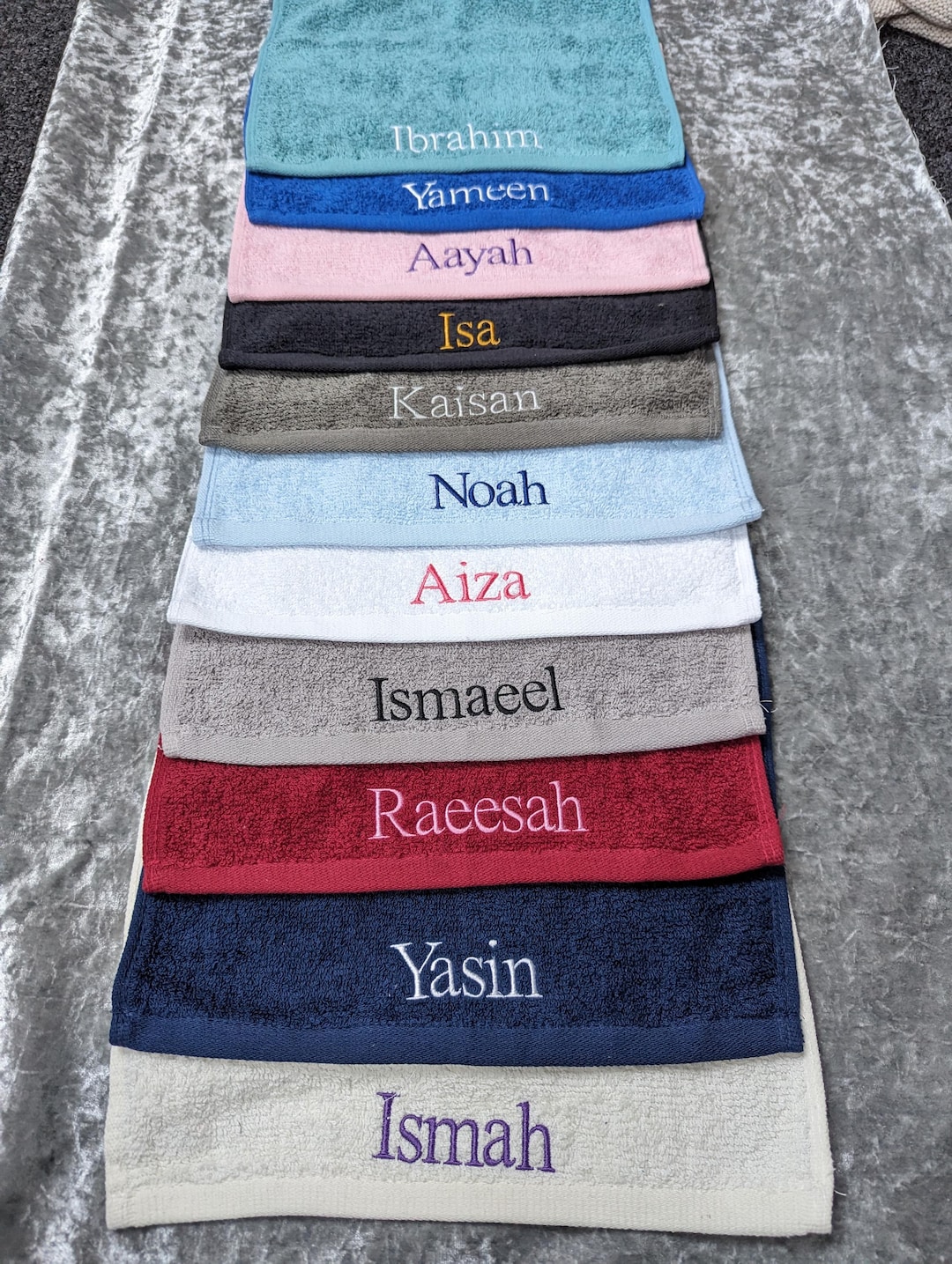 Personalised Face Cloth / Luxury Flannel / Cloth With Name / Face Cloth ...