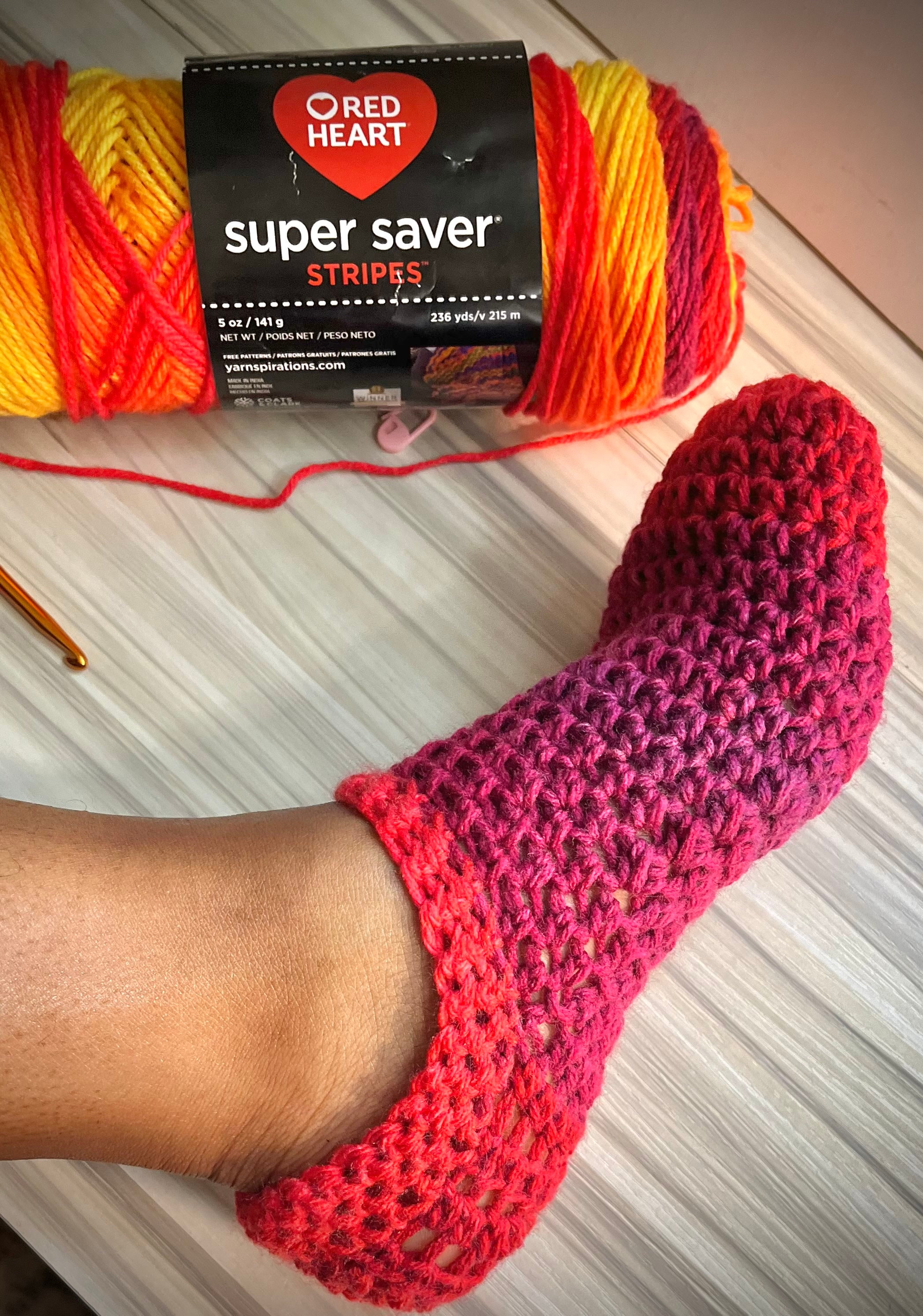 Footie Socks, Footie Slippers Crochet Sock PATTERN - Etsy