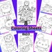 Gabby Happy Birthday Coloring Sheet, Dollhouse Activity Sheet ...