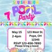 Squishmallow Pool Party Birthday Invitation Personalized Invitation ...
