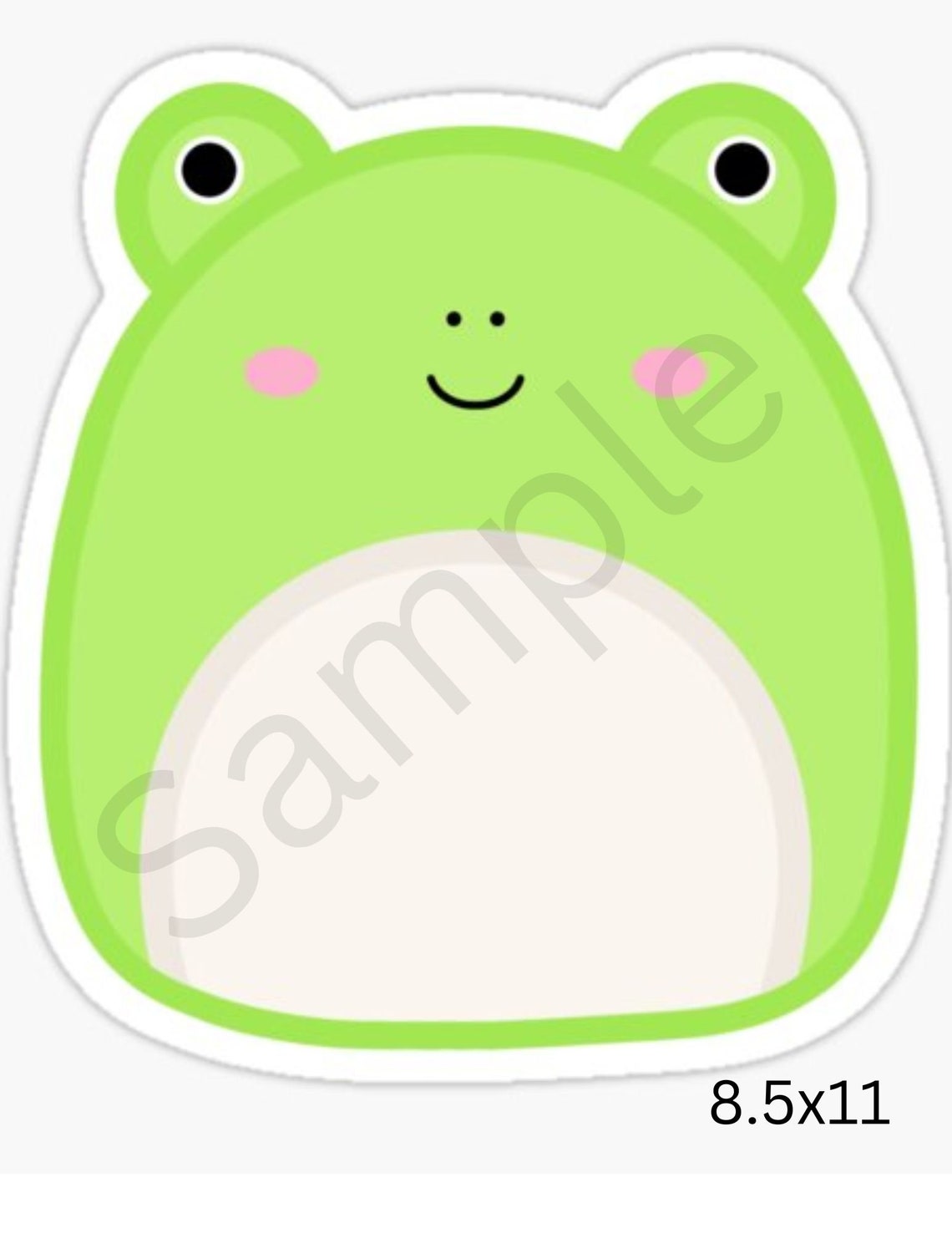 Pin the Crown on the Squishmallow Frog Kid Birthday Game Party Game Pin ...