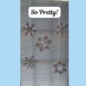 10 Paper Snowflake Patterns: DIY Winter Decor (printable PDF) - Etsy