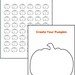 Preschool Toddler Printable Pumpkin Themed Activities, Lessons ...