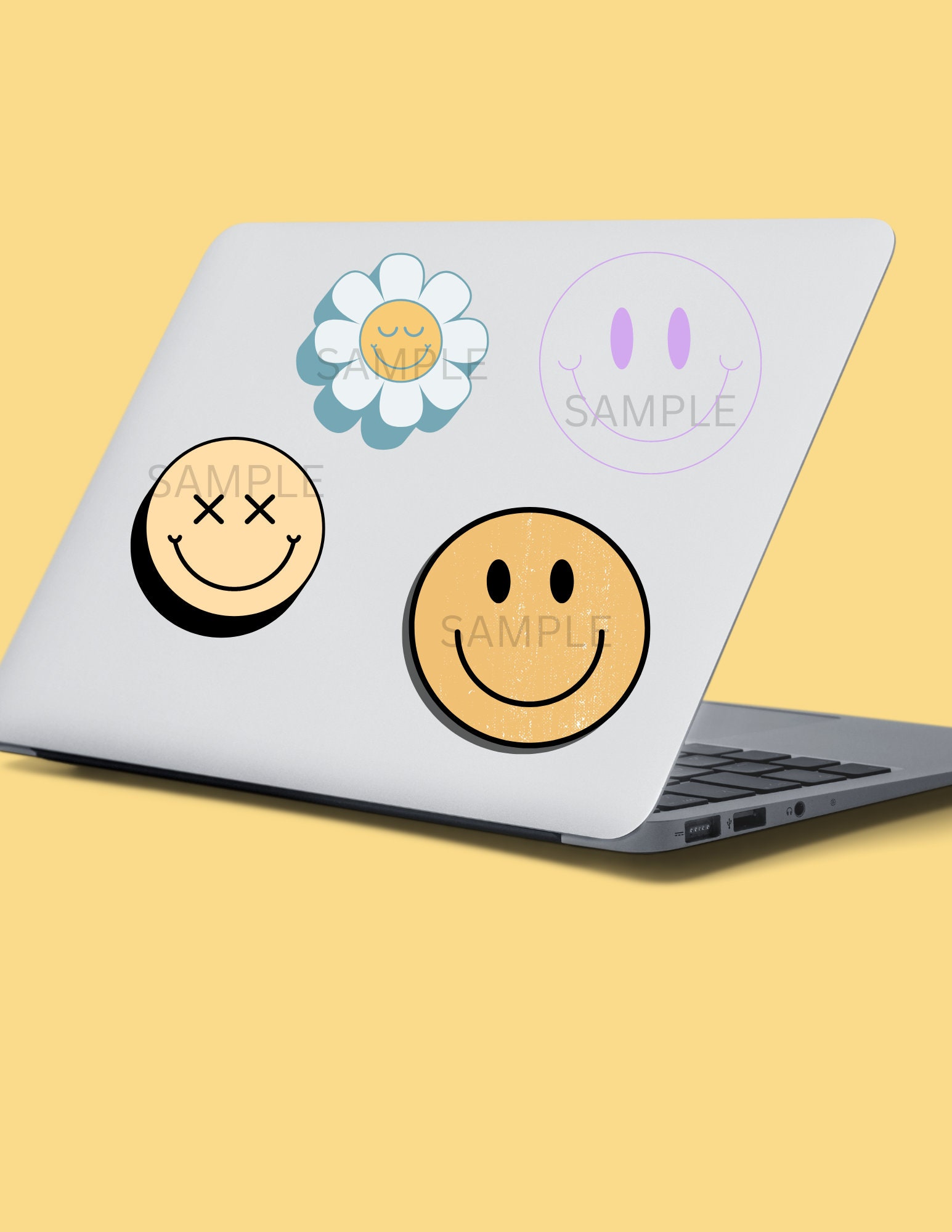 Preppy Smiley Face Svg Emoji Svg Daisy Smiley Face Svg Etsy