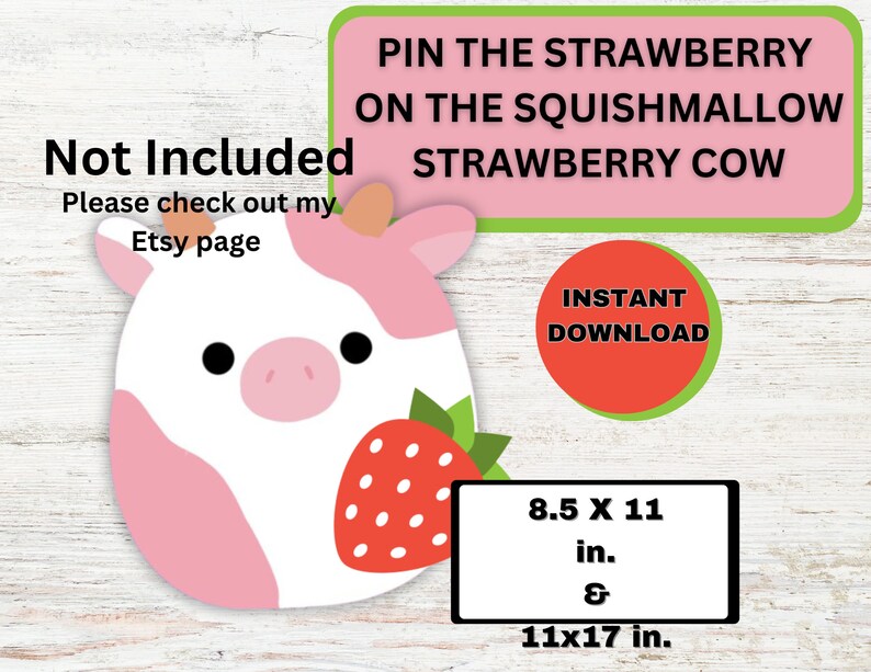 Squishmallow Pool Party Birthday Invitation- Personalized Invitation ...