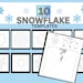 10 Paper Snowflake Patterns: DIY Winter Decor (printable PDF) - Etsy