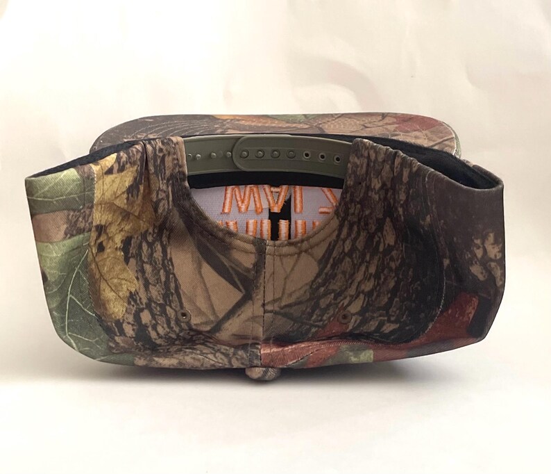 Kamala Harris Tim Walz Hat. Hunter Camo Flat Bill Snapback Embroidered ...