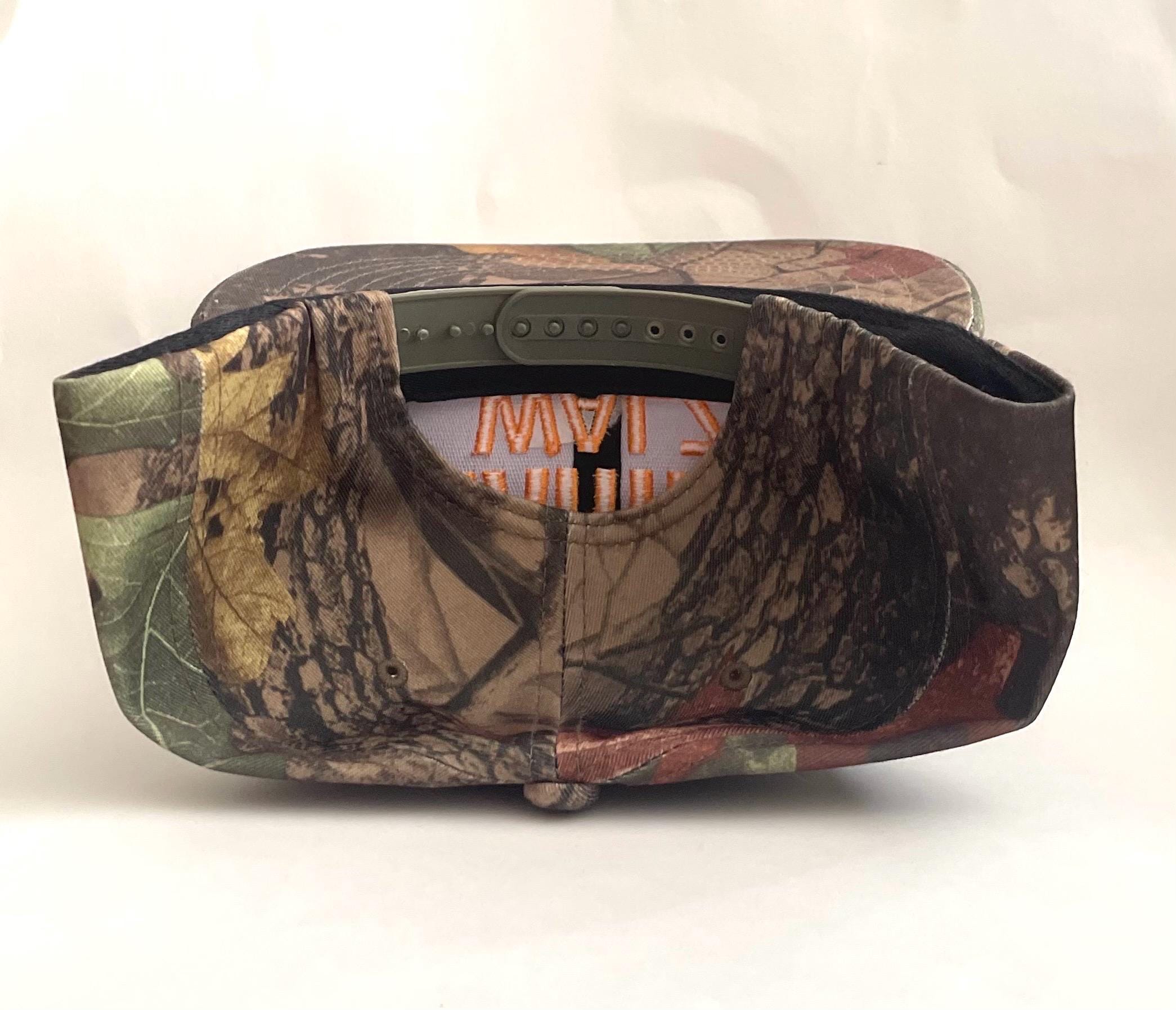 Kamala Harris Tim Walz Hat. Hunter Camo Flat Bill Snapback Embroidered ...