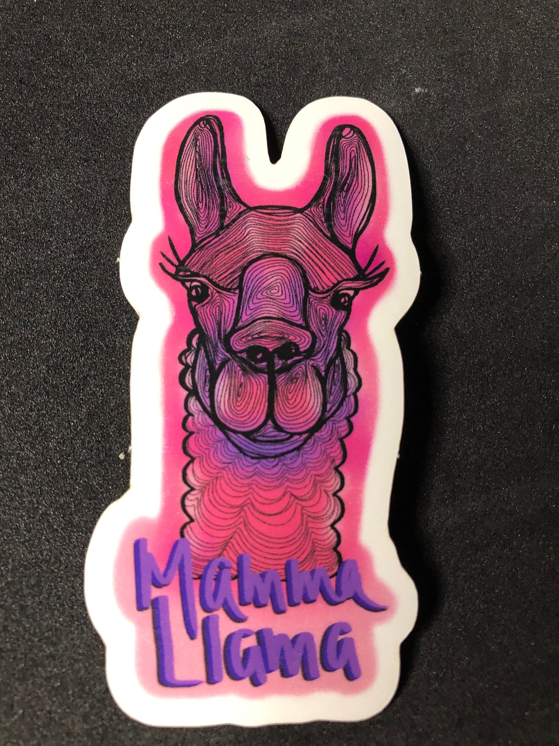 Mama Llama Sticker Mother's Day Mom - Etsy